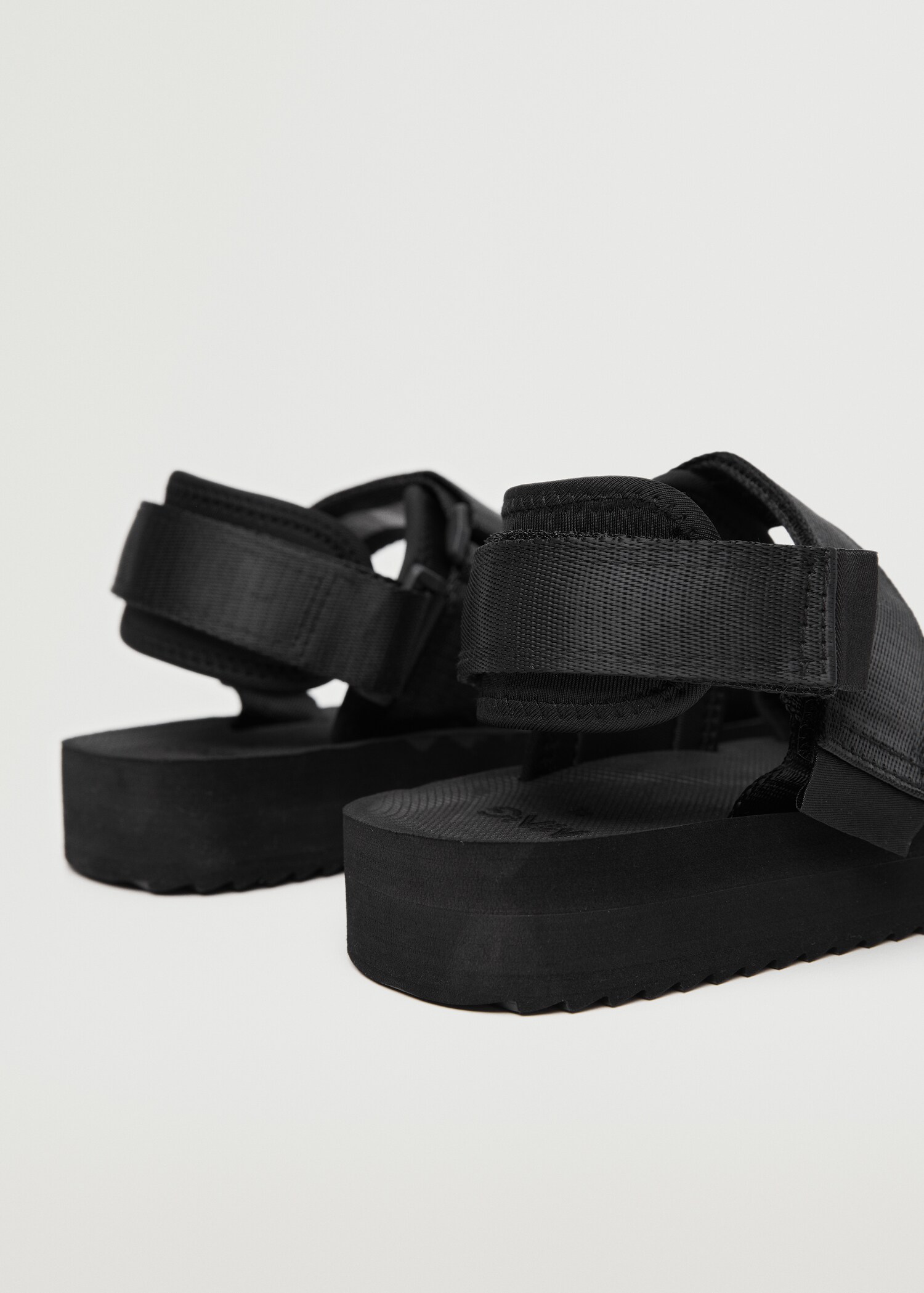 Velcro strap sandal