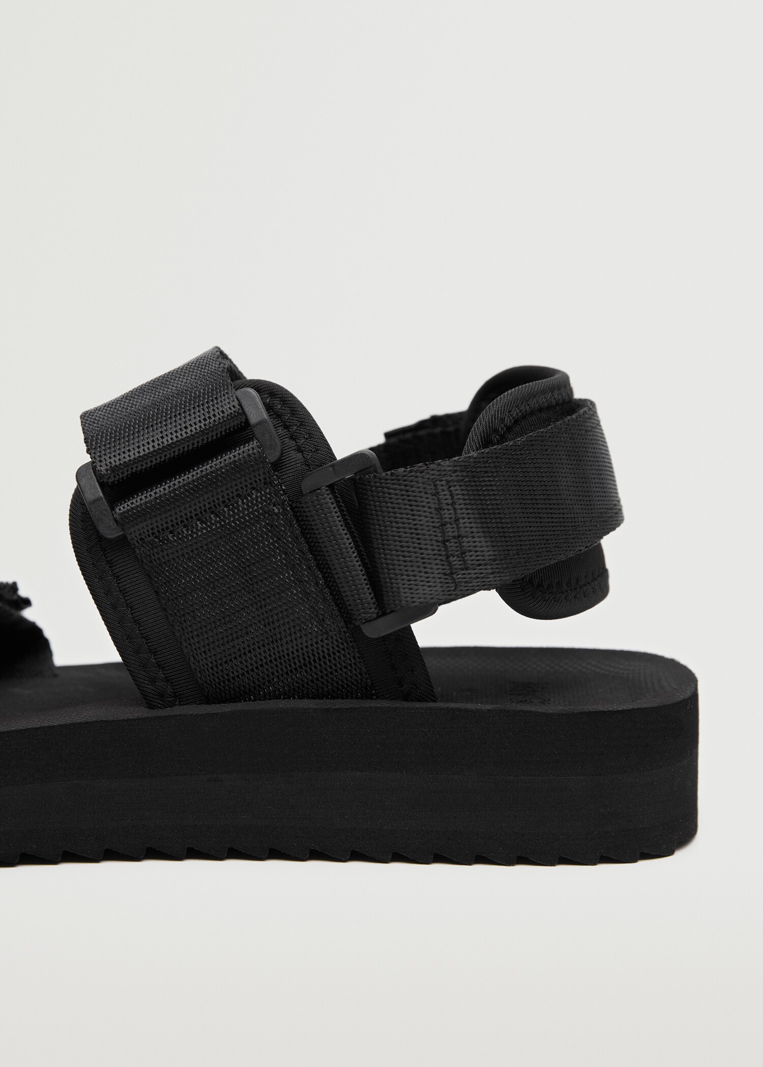 Velcro strap sandal