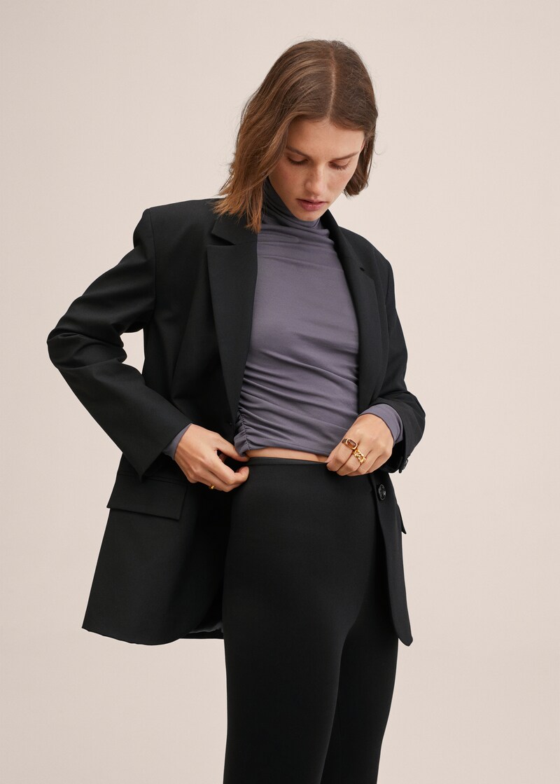 Basic fuseau leggings - Women | MANGO OUTLET USA