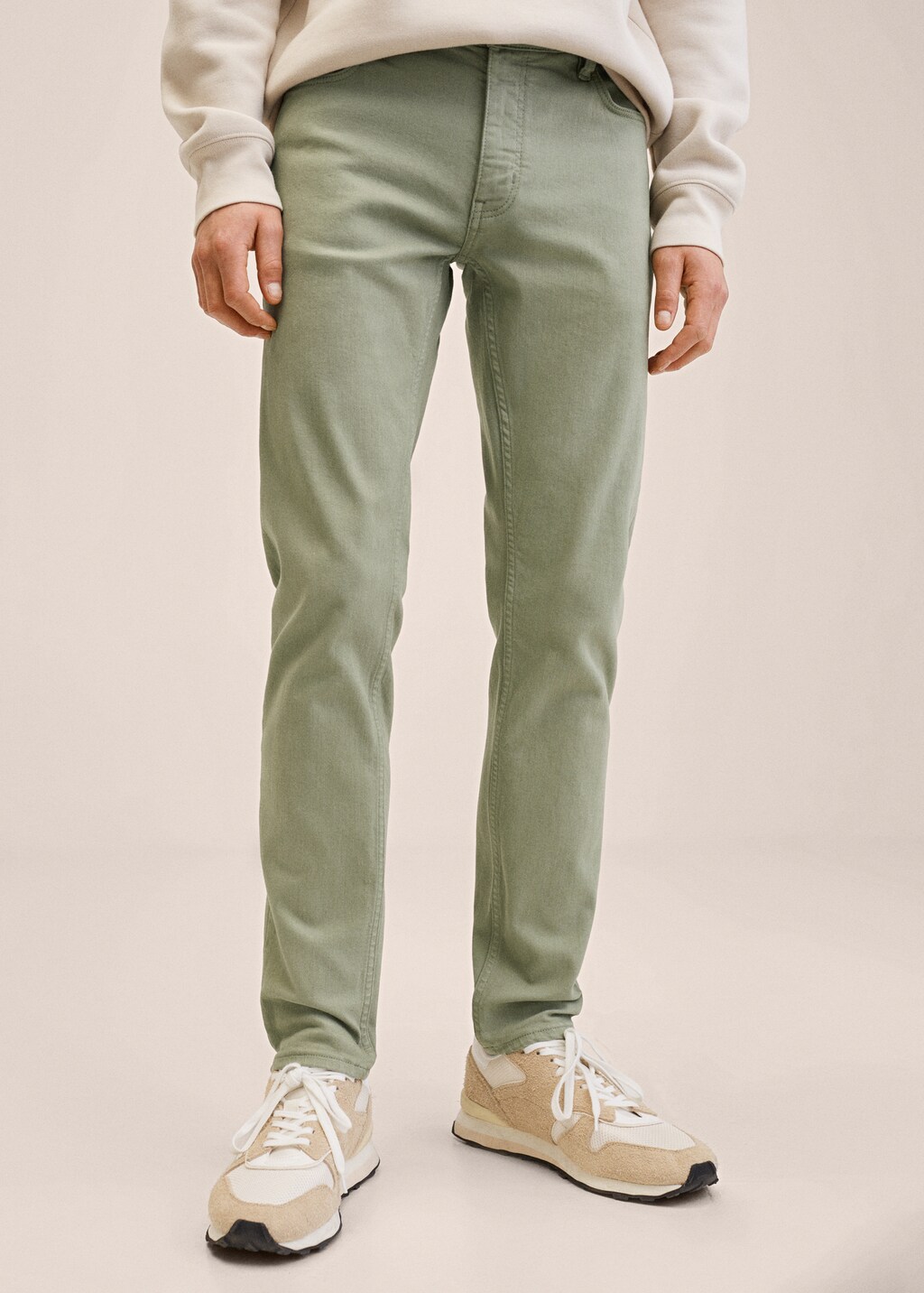 Slim-fit coloured jeans - Man | MANGO OUTLET Romania