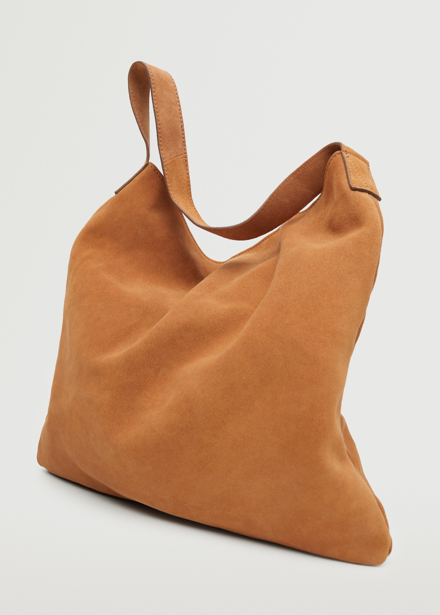 Bolso saco piel - Mujer | MANGO OUTLET EE.UU