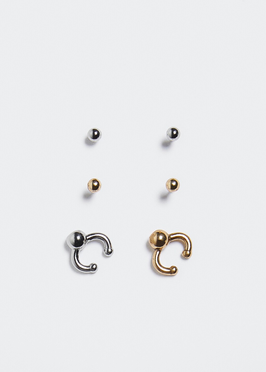 Pack of 3 earrings - Woman | MANGO OUTLET USA