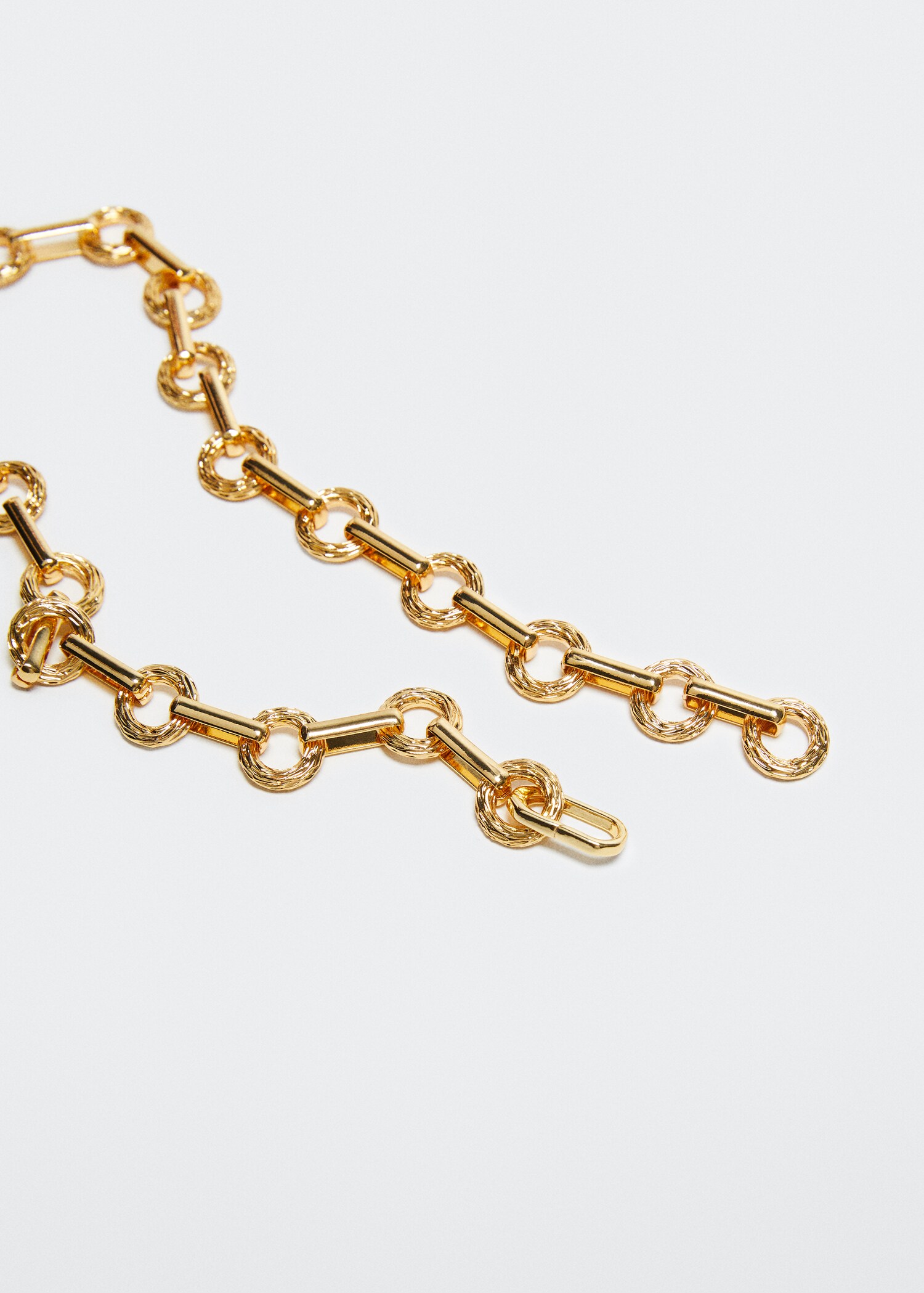 Combined chain necklace