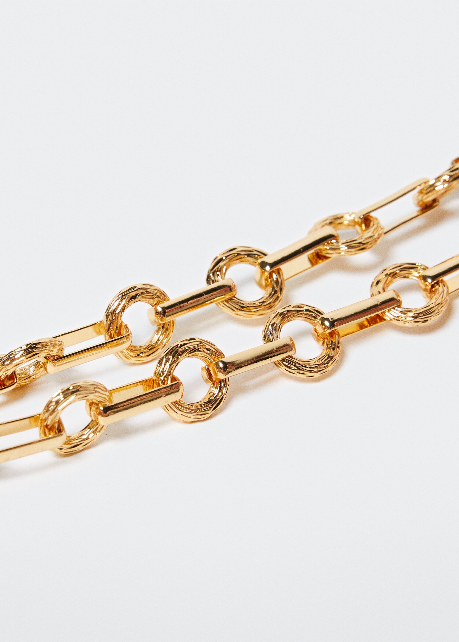 Combined chain necklace