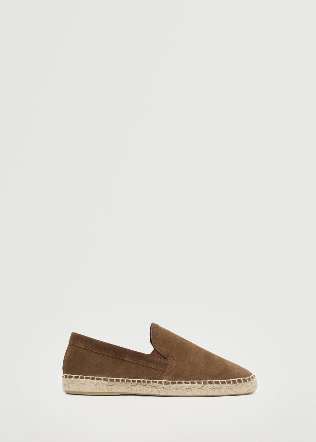 Jute leather espadrilles - Man | MANGO OUTLET USA