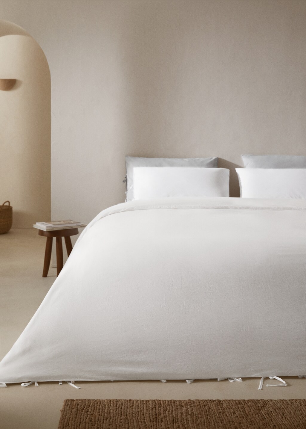 Washed cotton duvet cover 150/160cm - Home | MANGO OUTLET United Kingdom