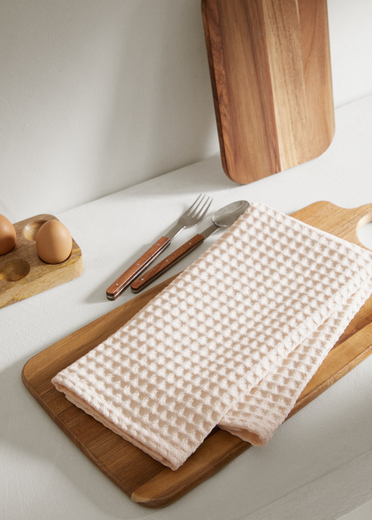 Prosop de bucătărie cu textură - Home | MANGO OUTLET Romania