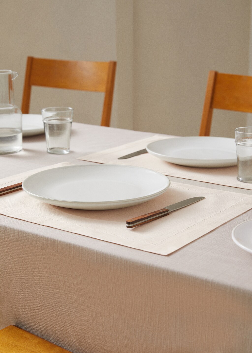 Individual de 100% algodão com pormenor de ponto aberto - Home | MANGO ...