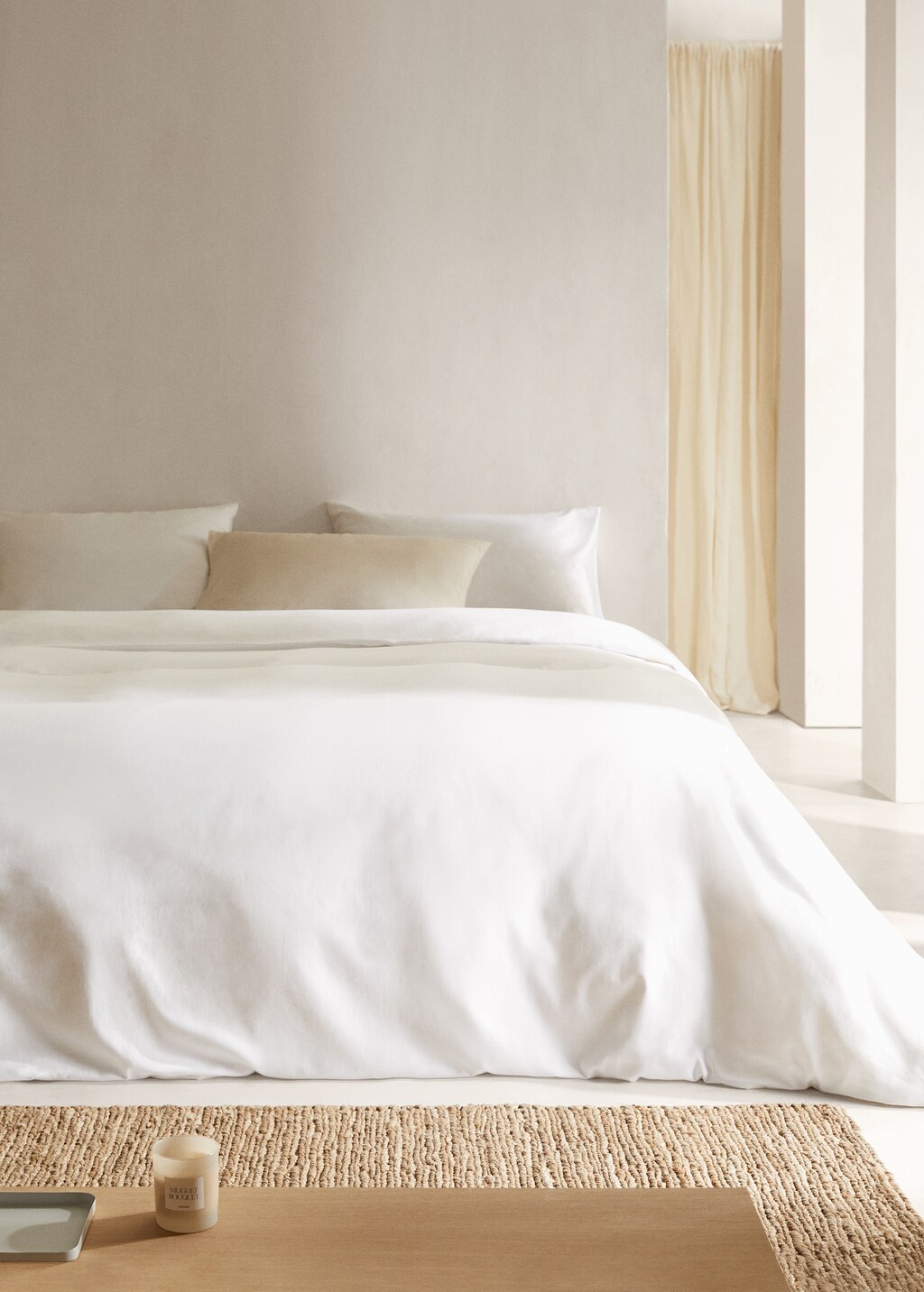 Housse de couette satin lit 90 cm - Home | MANGO OUTLET France ...