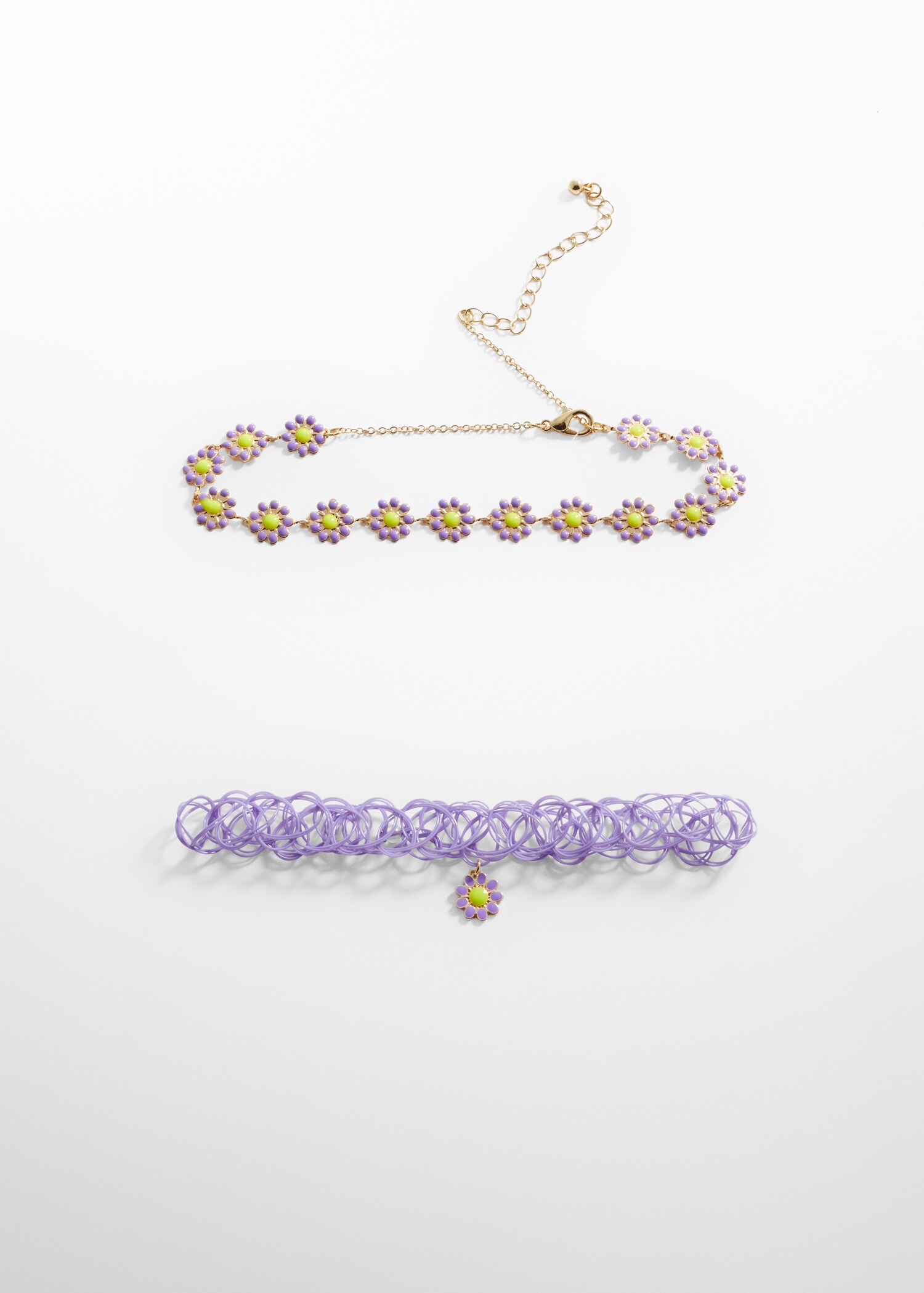 Set de 2 coliere combinate - Fete | MANGO OUTLET Romania