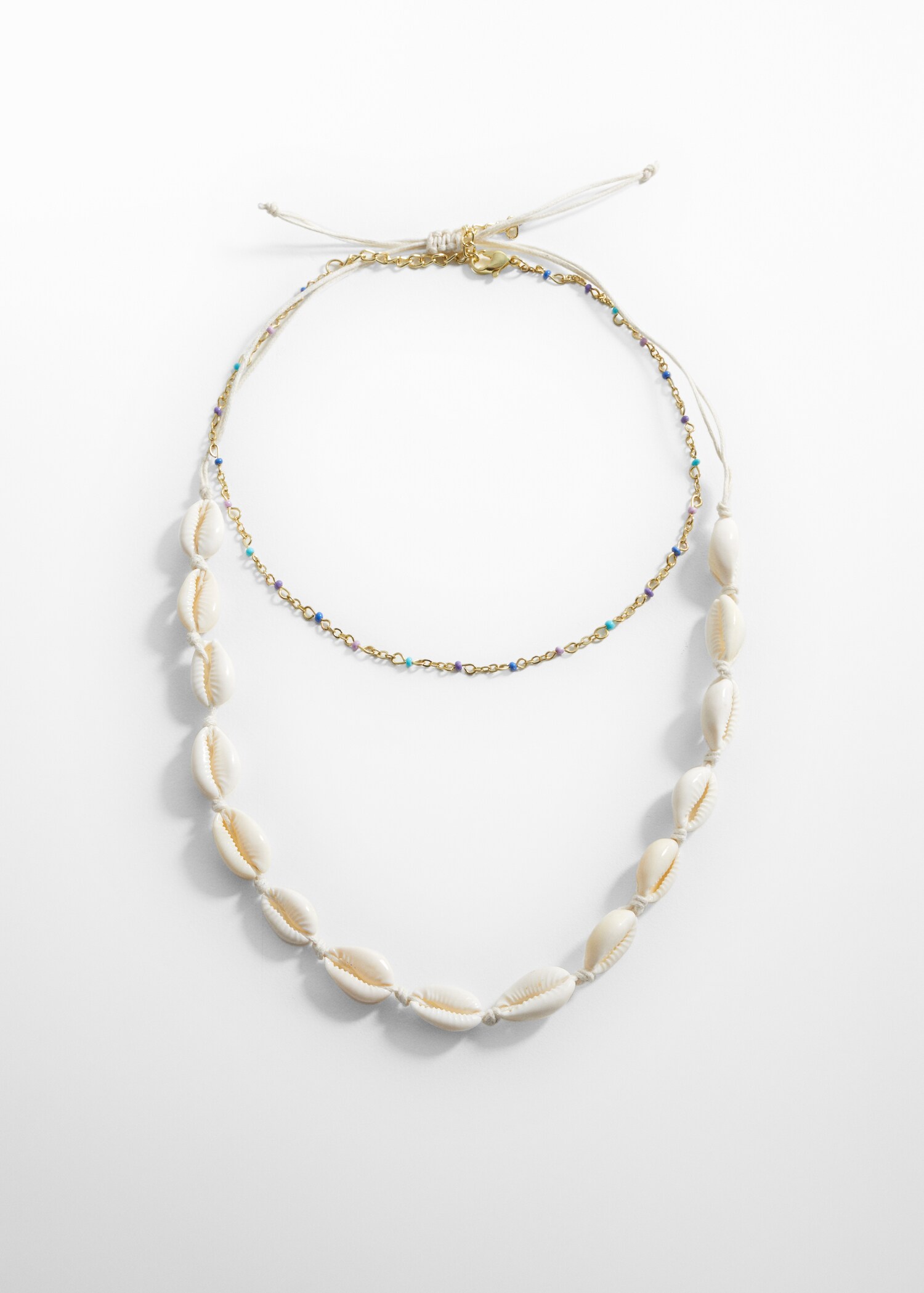 Combined necklace pack