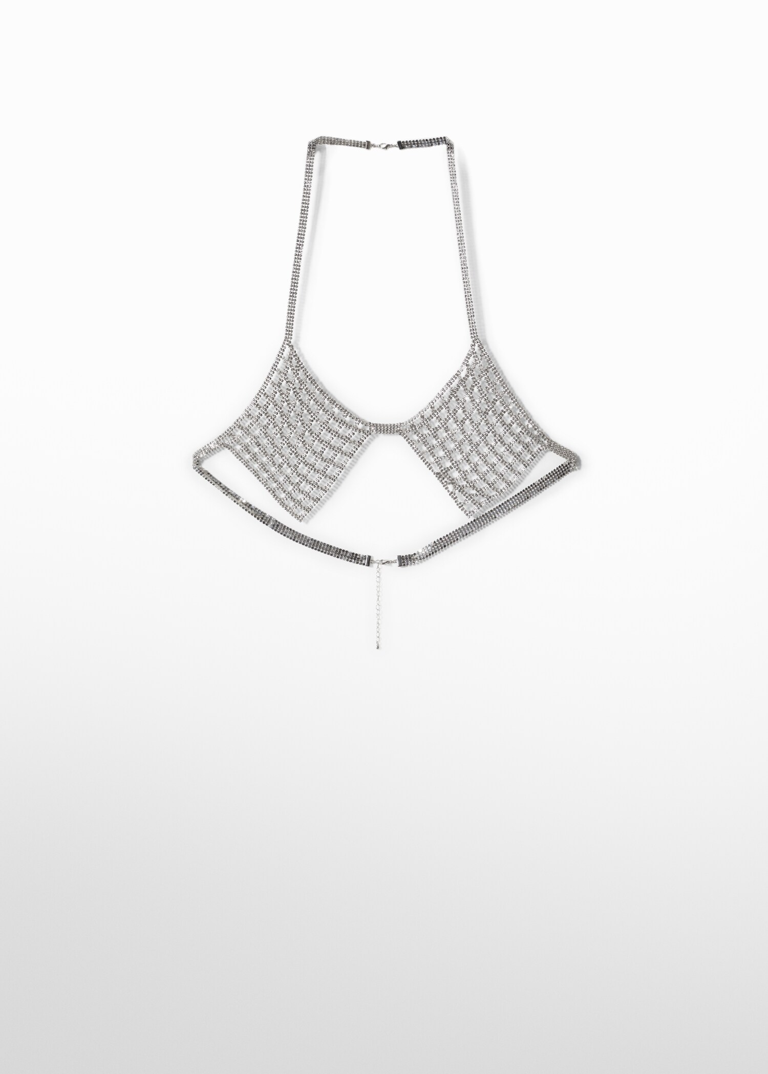 Metallic Mesh Bra
