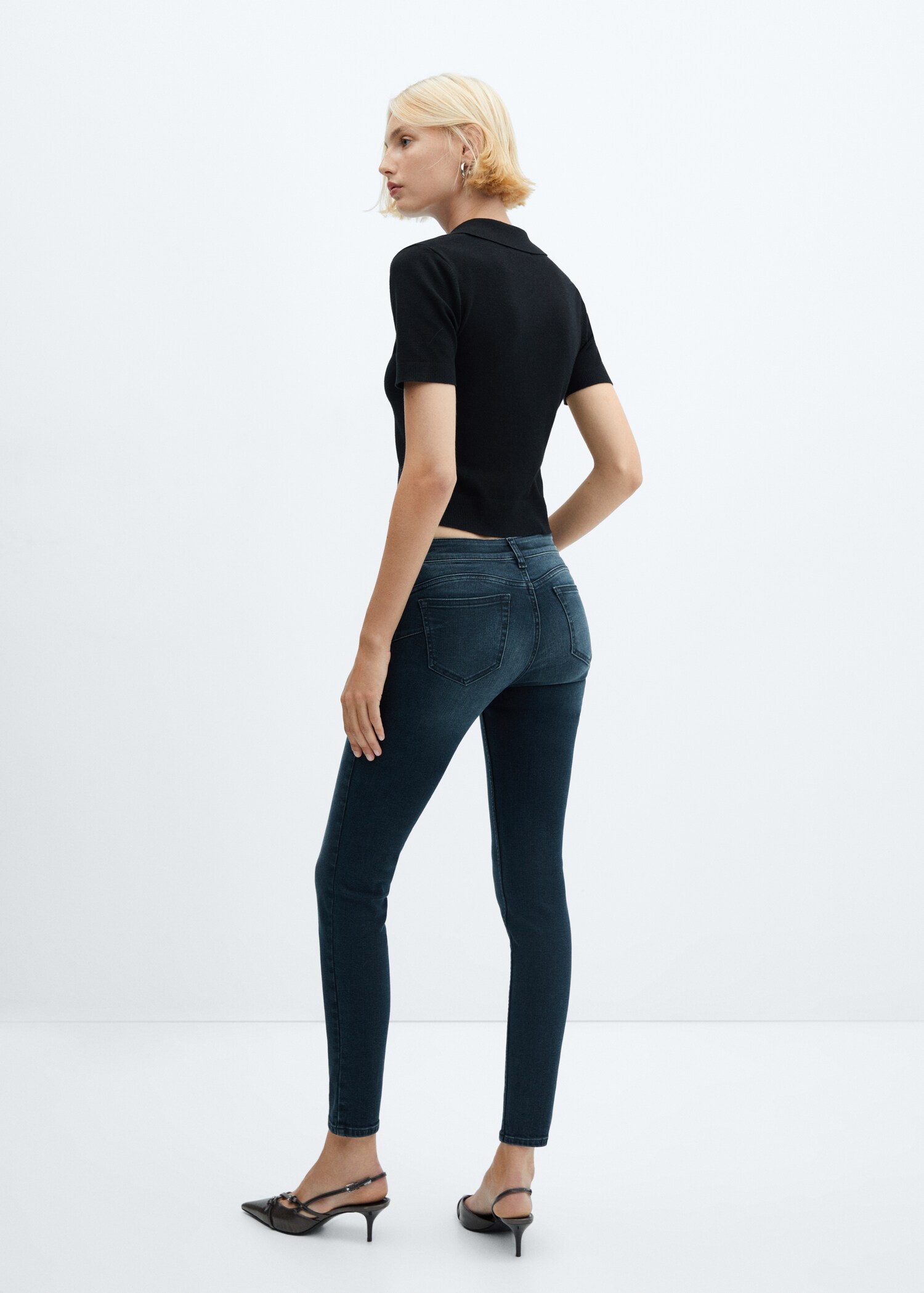 Skinny push-up jeans - Women | MANGO OUTLET USA