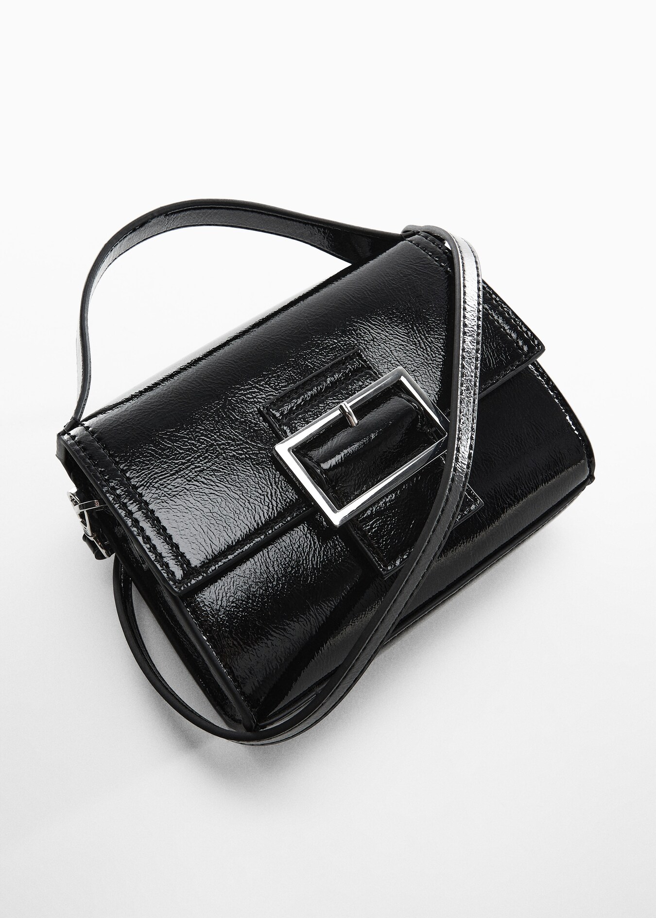 Buckled flap bag - Woman | MANGO OUTLET USA