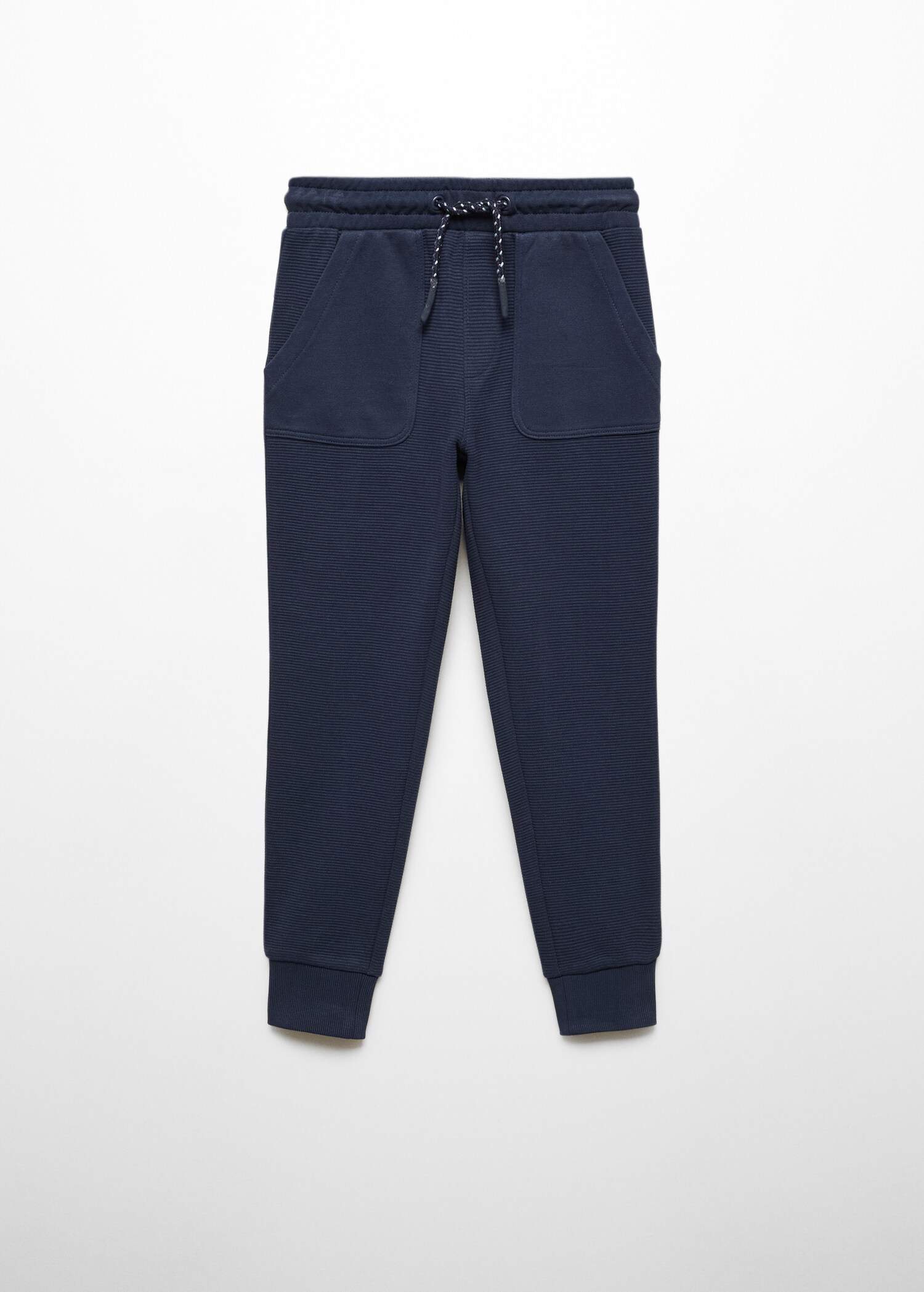 Cotton jogger-style trousers - Boys | MANGO OUTLET USA