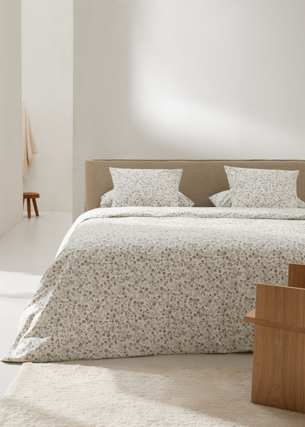 Housse de couette imprimée fleurs Lit 135 cm - Home | MANGO OUTLET ...