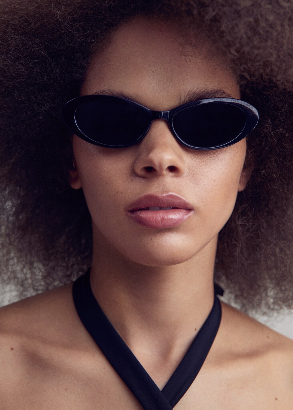 Oval Sunglasses Women Mango Outlet Usa