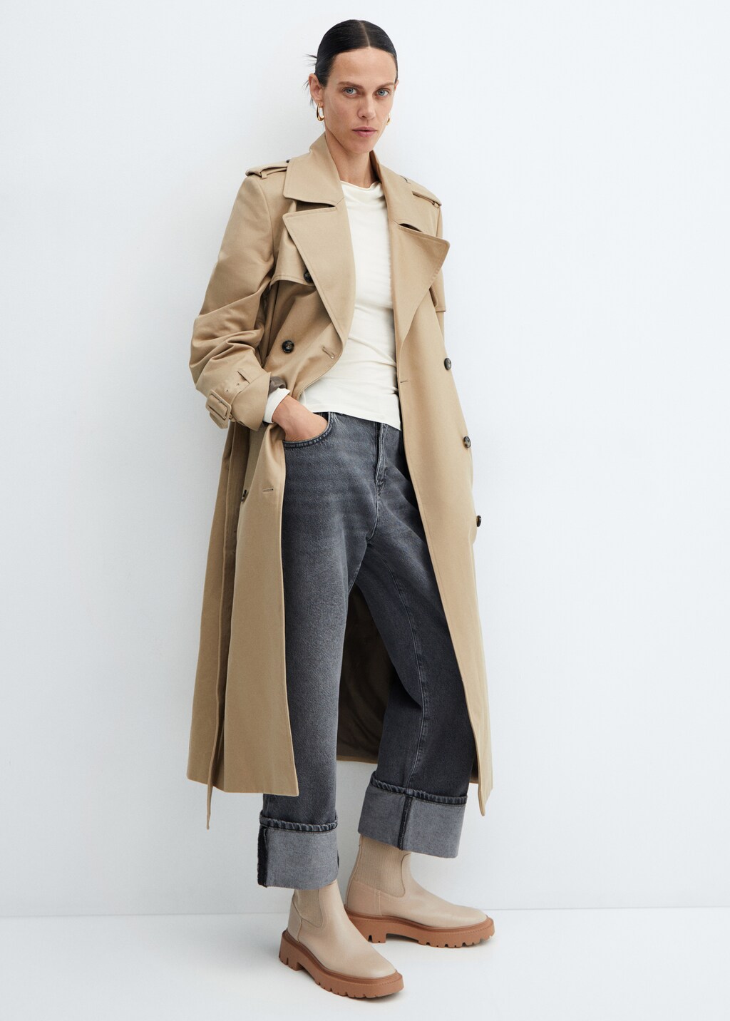 Platform track-sole ankle boots - Women | MANGO OUTLET Cyprus (Euros)