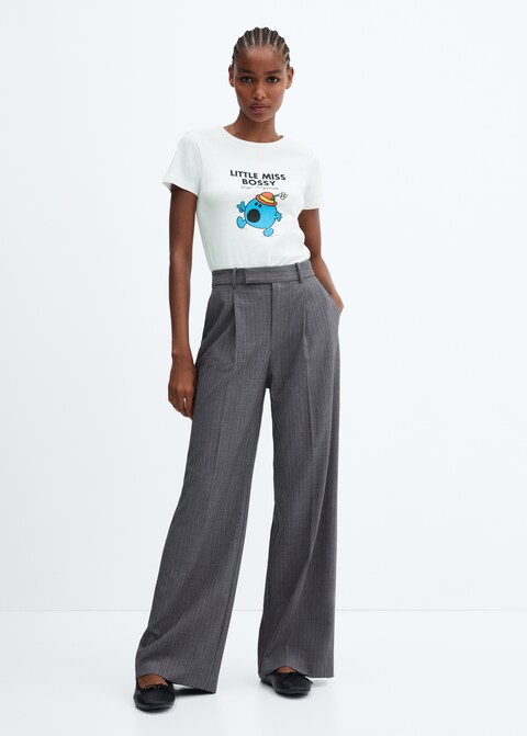 T-shirt Mr. Men and Little Miss - Femme | MANGO OUTLET France ...