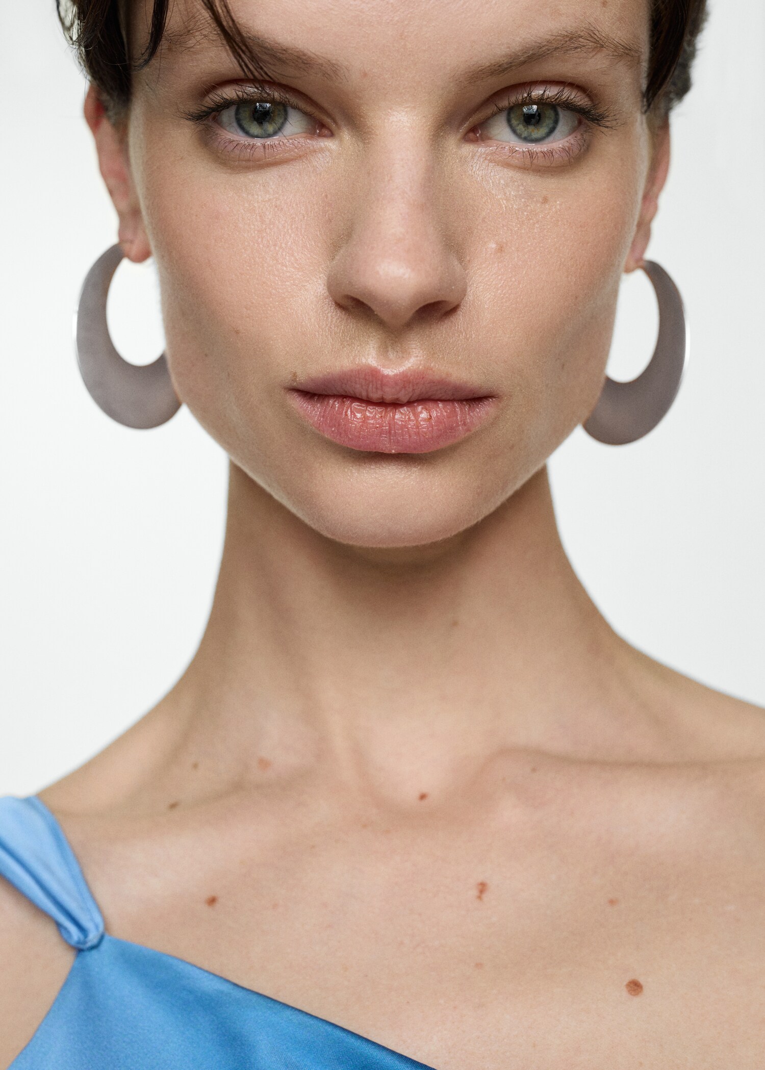 Asymmetrical dress with gradient print - Women | MANGO OUTLET USA