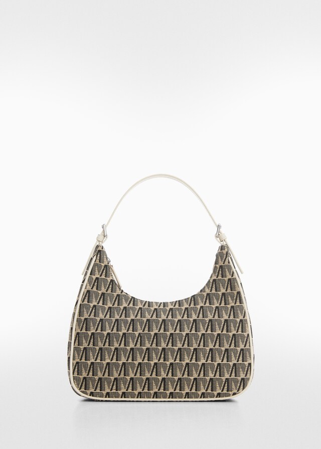 Jacquard shoulder bag - Women | MANGO OUTLET Greece