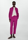 100% linen pants - Women | MANGO OUTLET USA