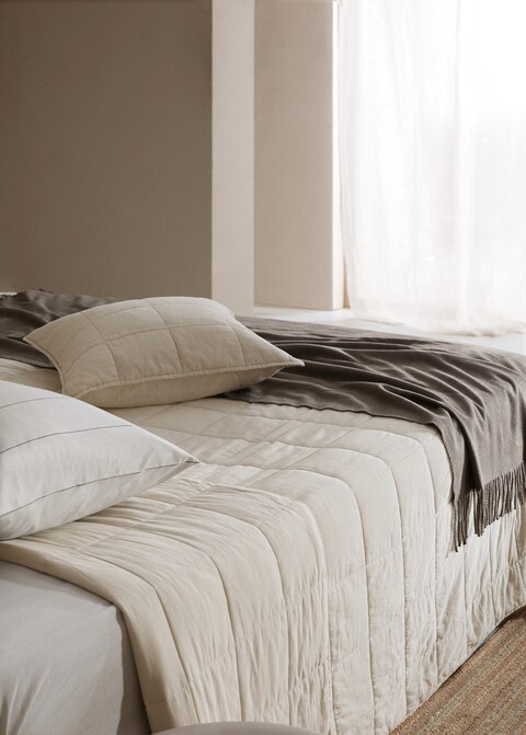 Édredon coton matelassé - Home | MANGO OUTLET France métropolitaine