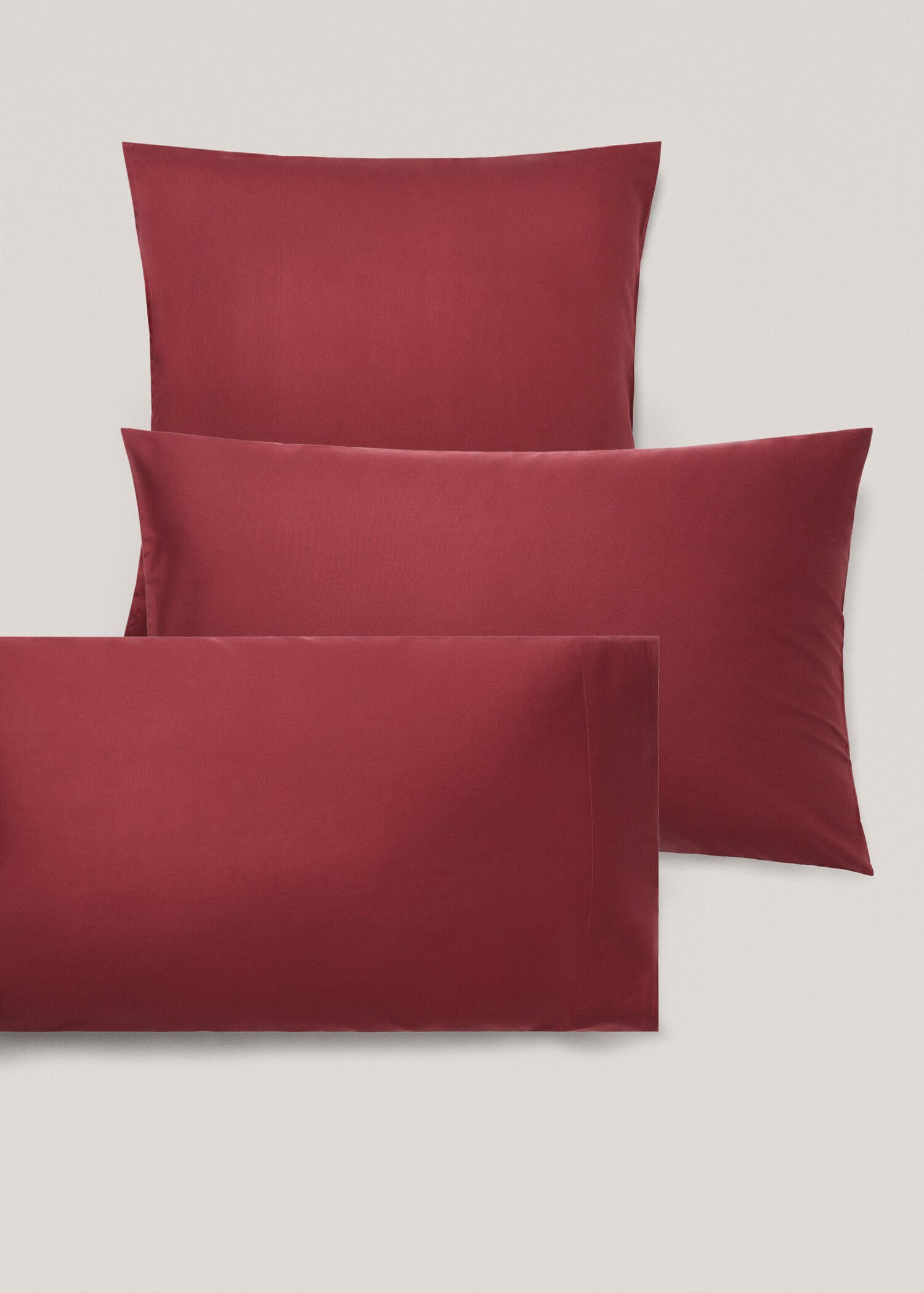 Capa de almofada de algodão lisa 45 x 110 cm - Home | MANGO OUTLET Portugal