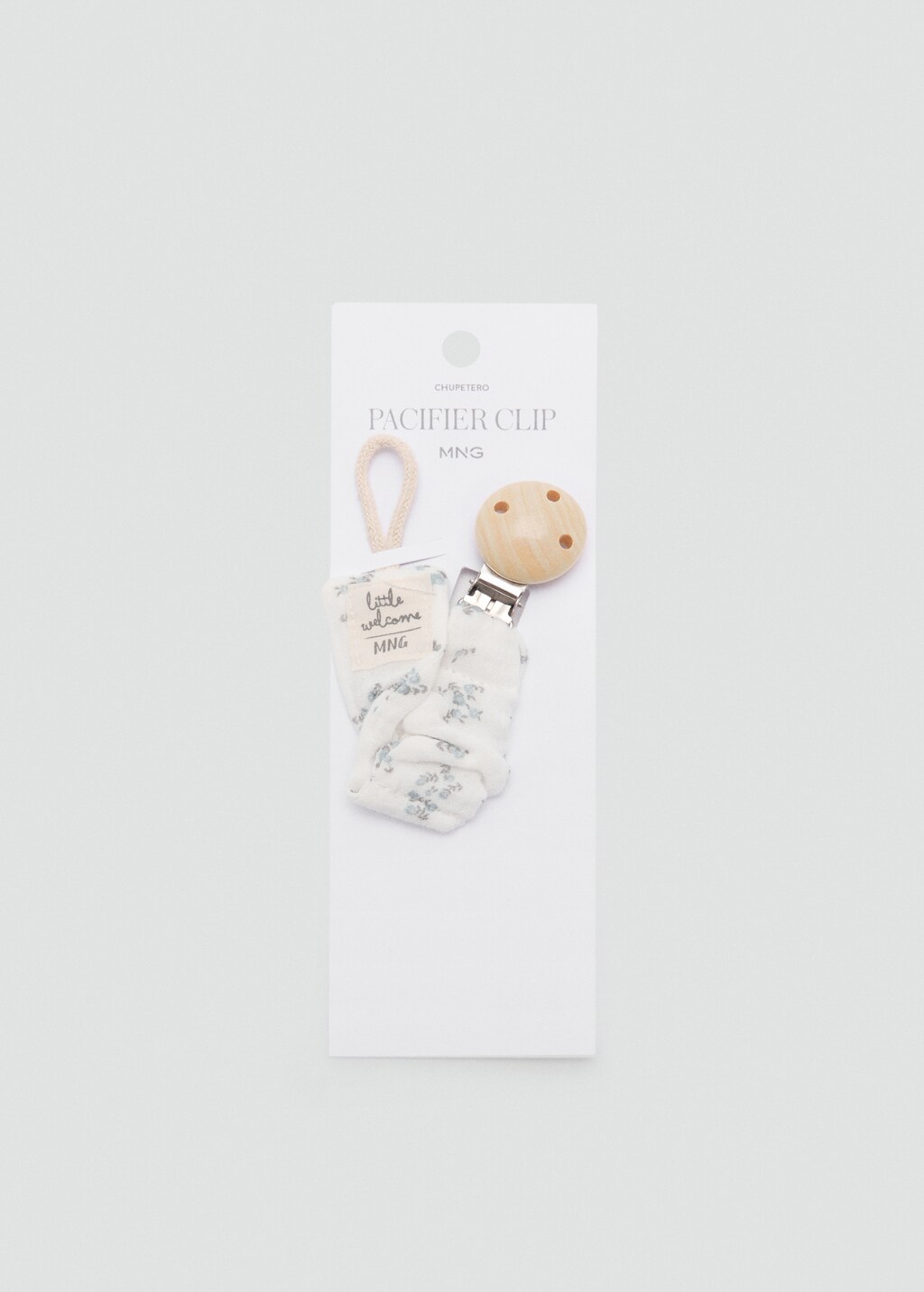 Porta-chupeta estampado com broche - Recém-nascidos | MANGO OUTLET Portugal