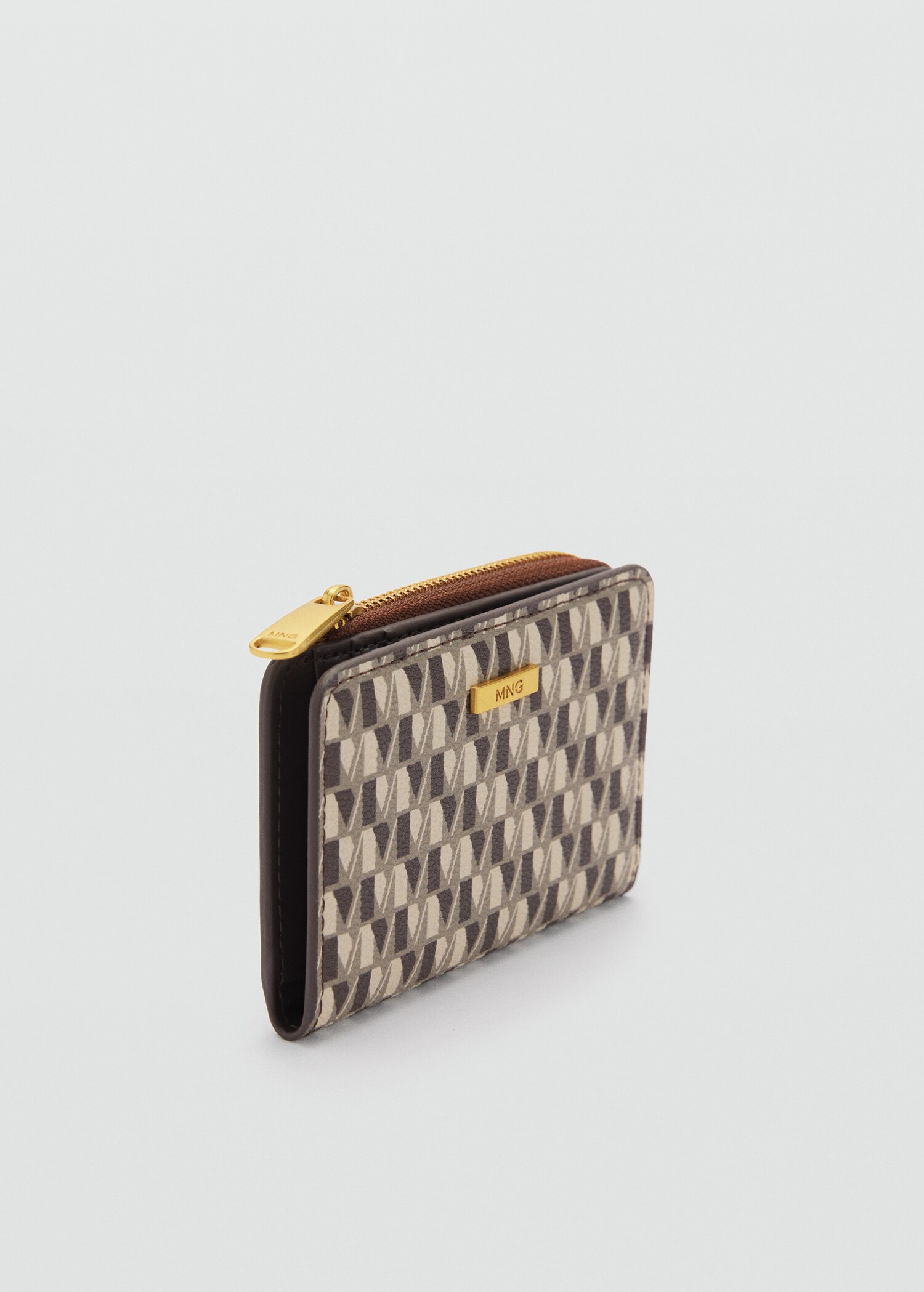 Wallet with printed logo - Women | MANGO OUTLET Romania
