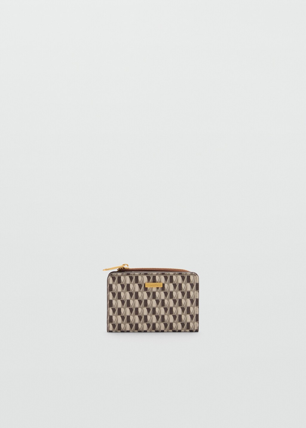 Wallet with printed logo - Women | MANGO OUTLET Romania