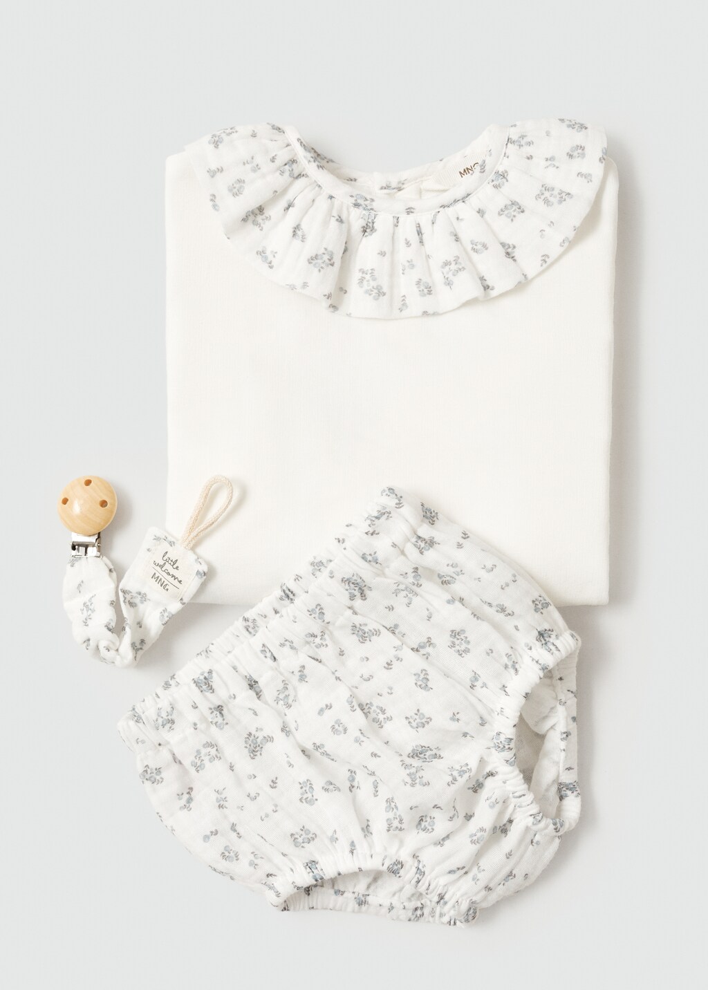Floral print short - Newborn | MANGO OUTLET Greece