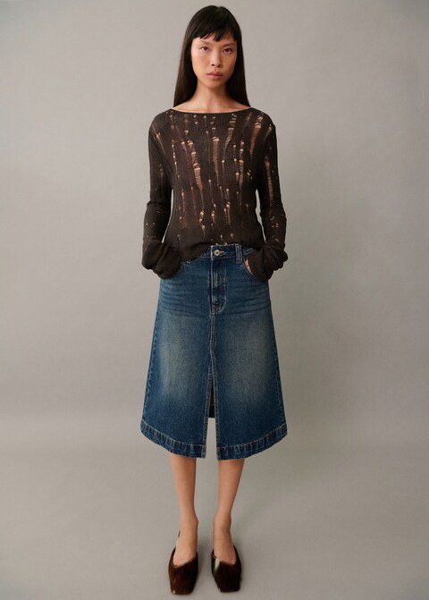 Knitted sweater | MANGO OUTLET United Kingdom