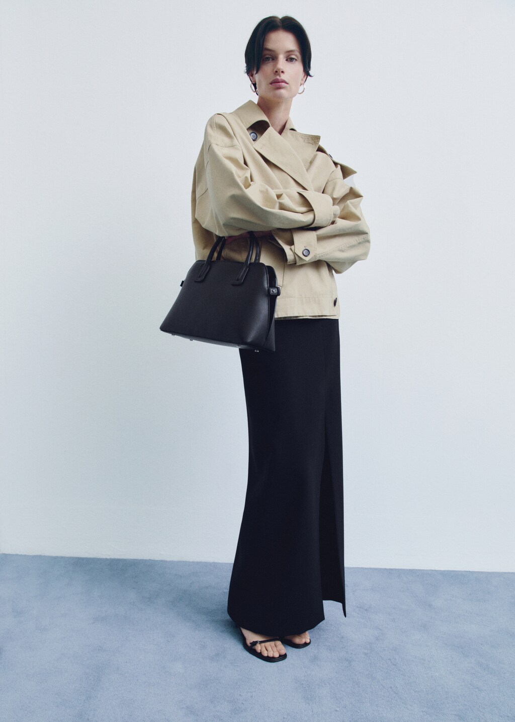 Sac bowling anse double - Femme | MANGO OUTLET France métropolitaine