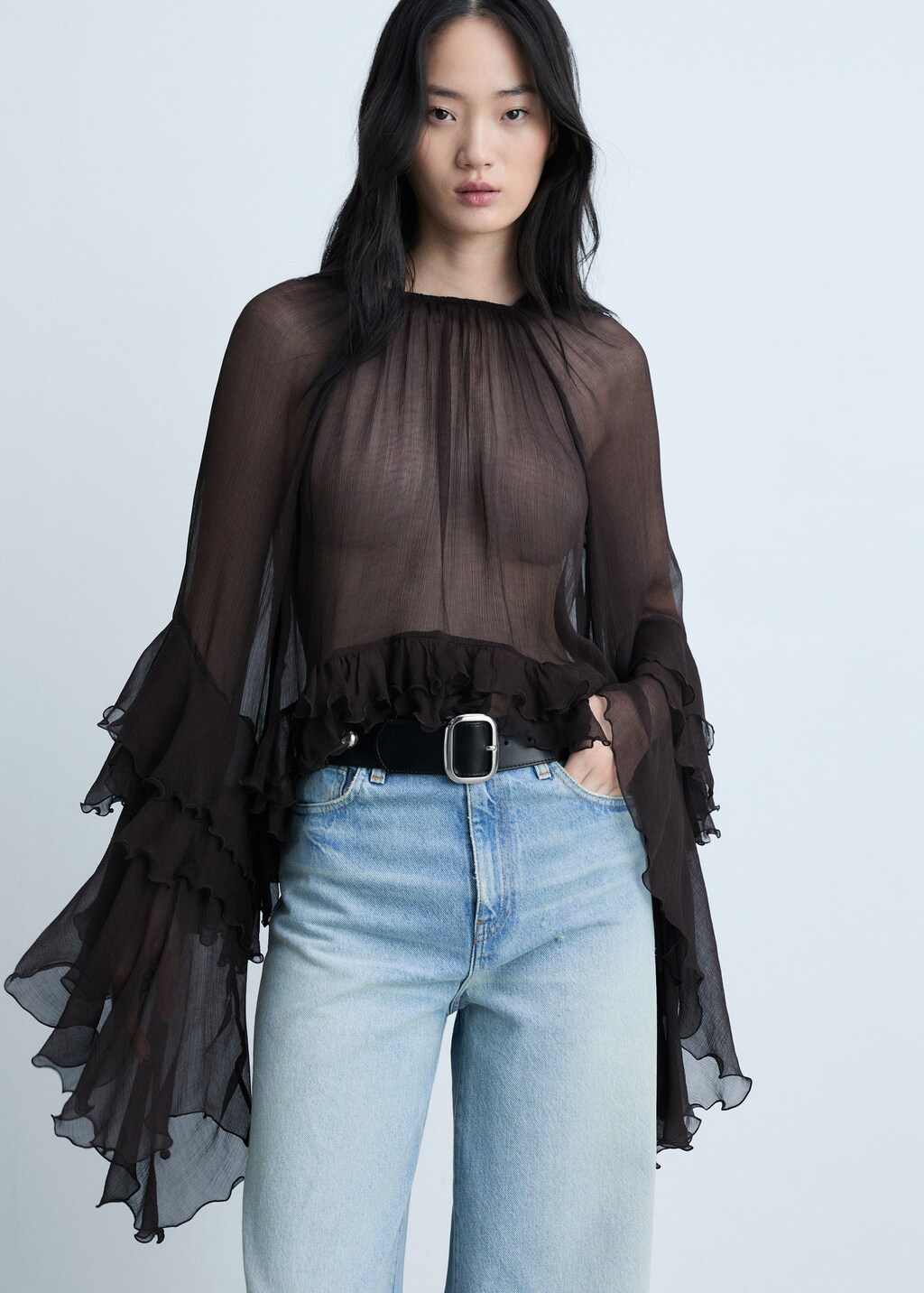 Studded belt - Women | MANGO OUTLET USA Studded belt - Women | MANGO OUTLET USA