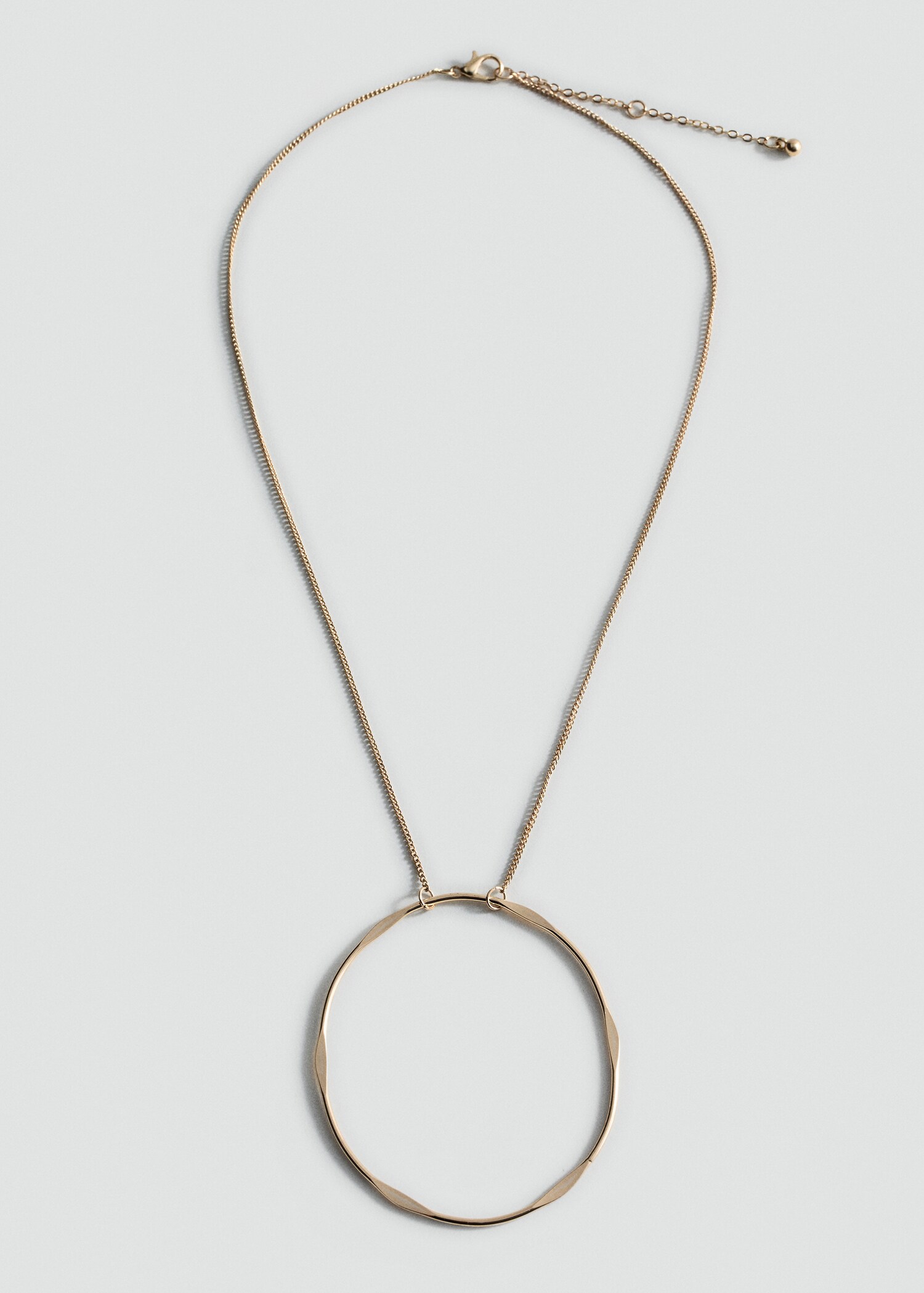 Collier chaîne avec anneau - Fille Teen | MANGO OUTLET France ...