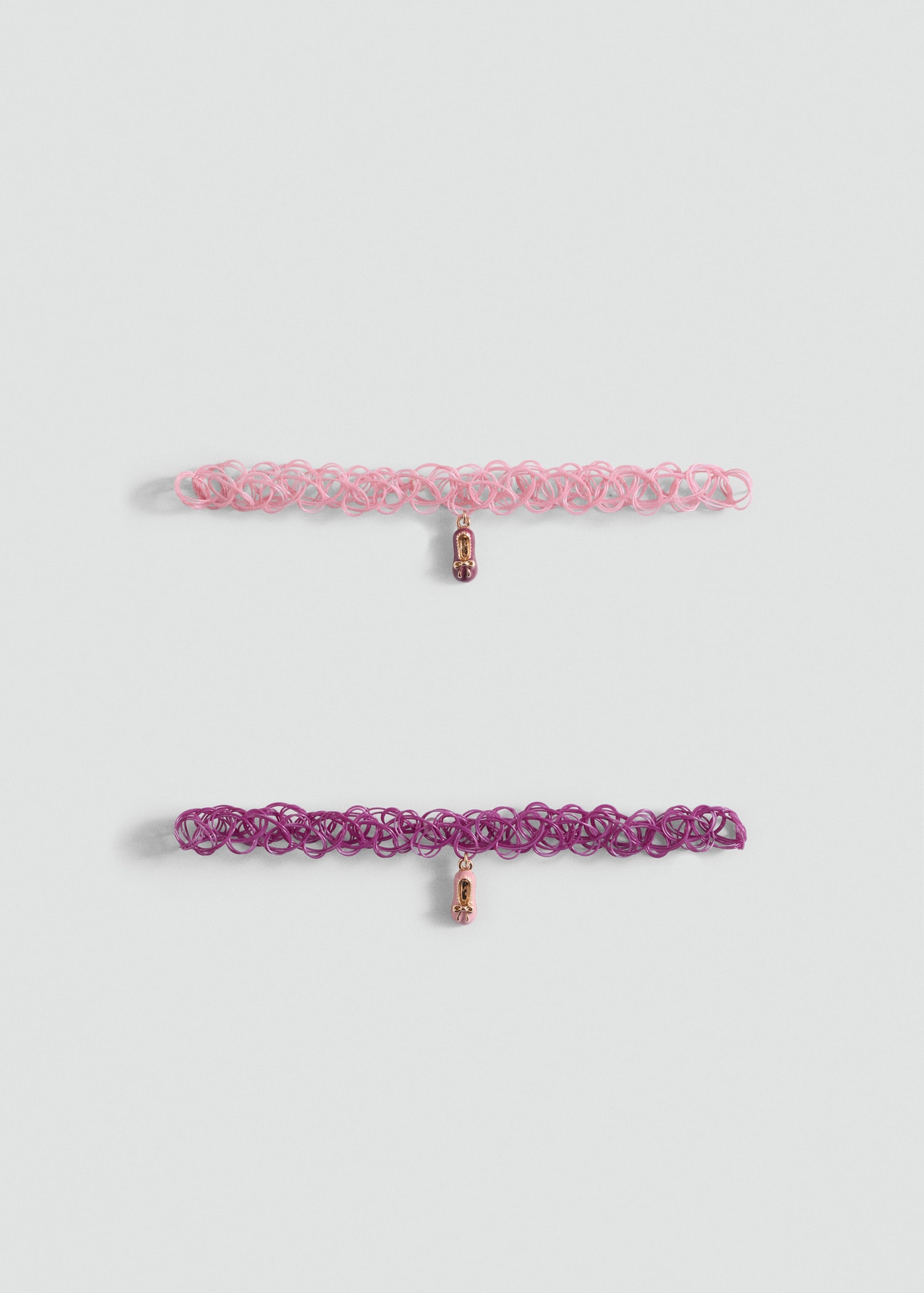 2 Pendant chockers pack - Girls | MANGO OUTLET USA