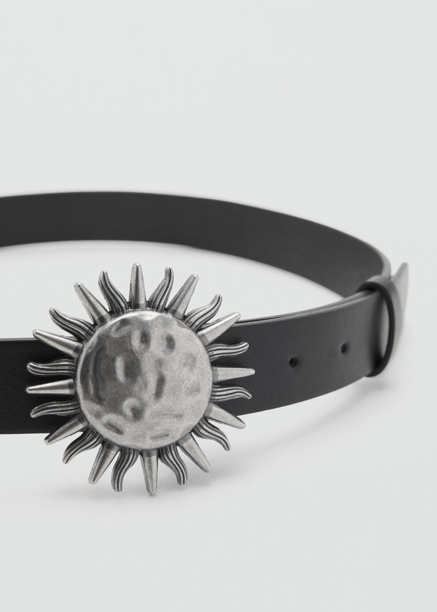 Belt with sun buckle - Teen Girl | MANGO OUTLET United Kingdom