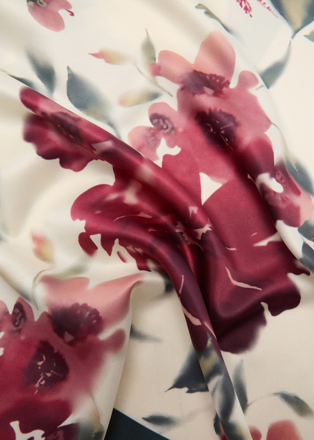 Floral print scarf - Women | MANGO OUTLET USA