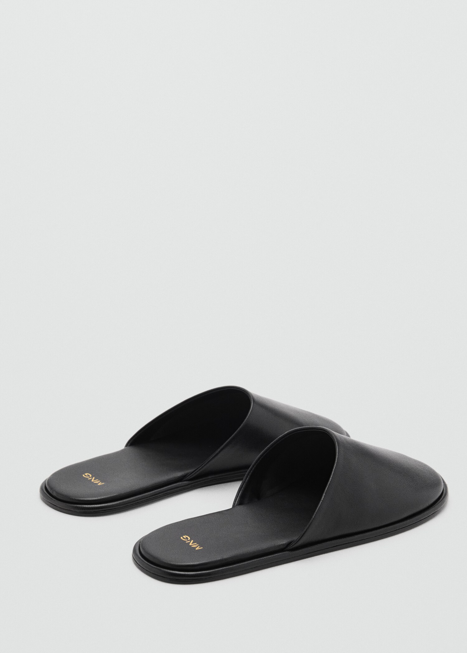 Leather slingback shoes - Women | MANGO OUTLET USA